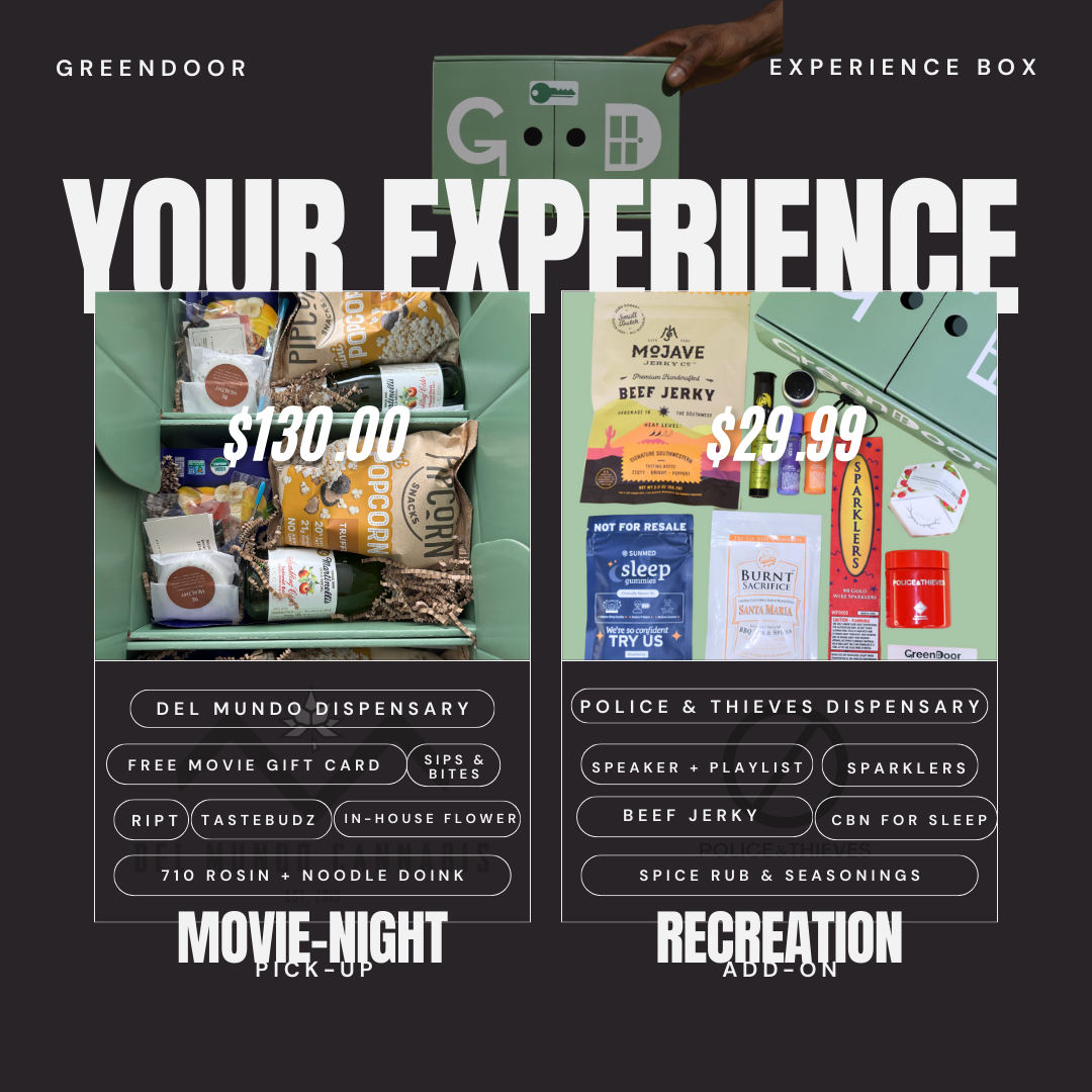 Experience Box – Cannabis Marketplace & Experience Box